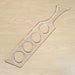 Modern Beer Flight Template Laser Cut Acrylic Woodworking Router ...