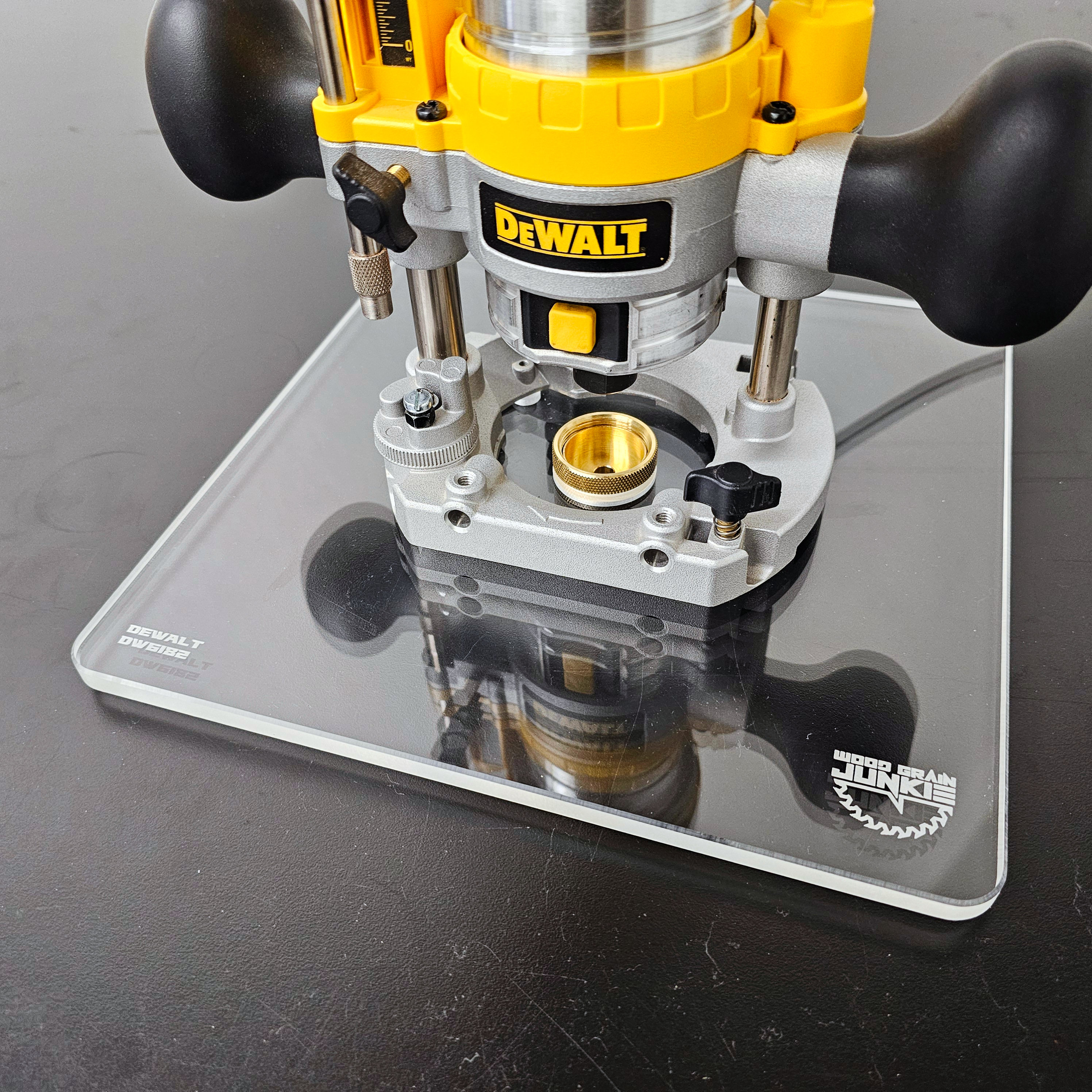 Trimfit Pro™ Dewalt Trim Router Plunge Base (DNP612) - 10x10 Inch Sub ...