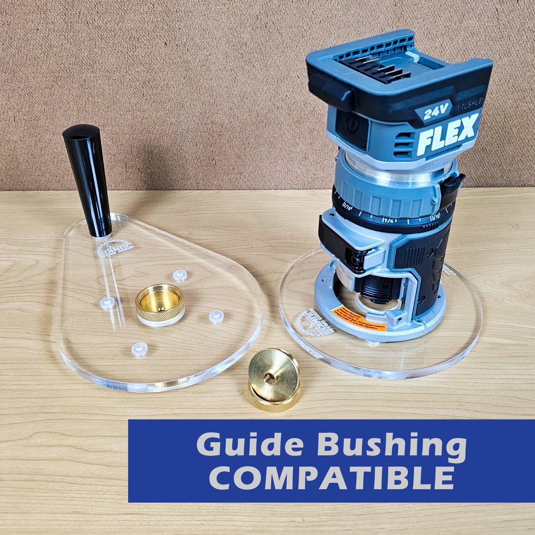 FLEX FX4221 Router Base Plate Guide Bushing Compatible - Etsy