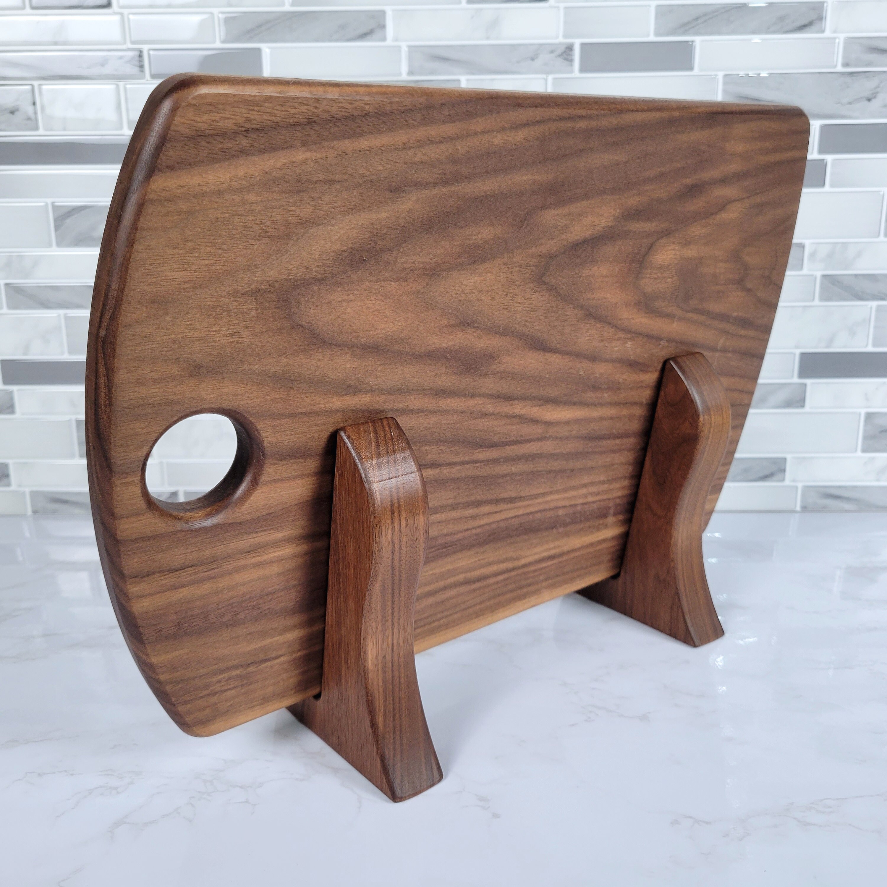 Pointed Back Cutting Board Stand Template Set | Laser Cut Cast Acrylic ...