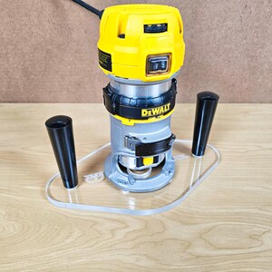 Dewalt Router Base Plate: Dual Grip, Guide Bushing Compatible - Etsy