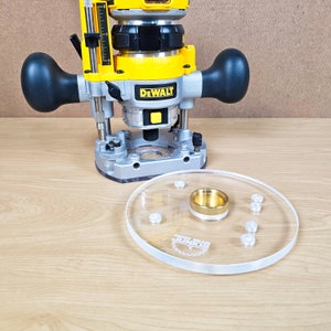 Trimfit Pro™ Dewalt DNP612 | 6in. Round Trim Router Base Plate | Guide ...