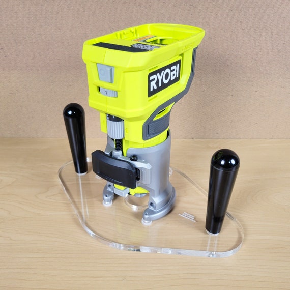 Trimfit Pro Ryobi ONE P601 PCL424B Dual Grip Router Base Plate Guide Bushing Compatible Etsy Australia