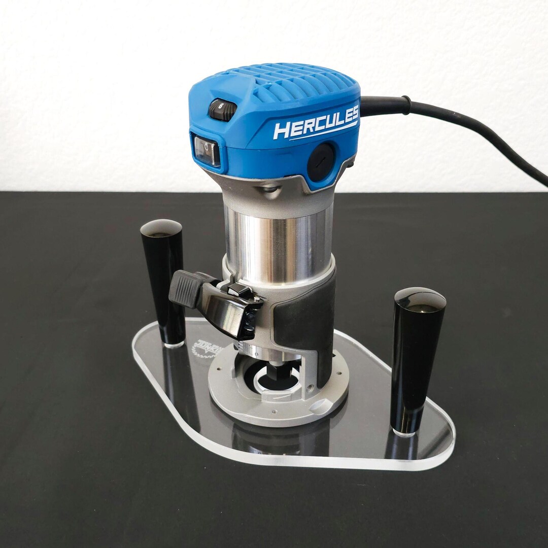 Router Dewalt WOOD GRAIN JUNKIE TrimFit Pro 6x10 Dual Grip Plate Router ...