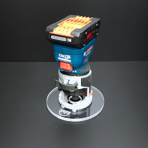 Trimfit Pro™ Router Base Plates for Bosch Colt GKF18V-25 - Clear ...