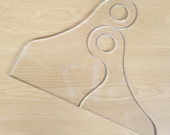 Acrylic Router Stencils 5 Piece Acrylic Charcuterie Board Templates ...