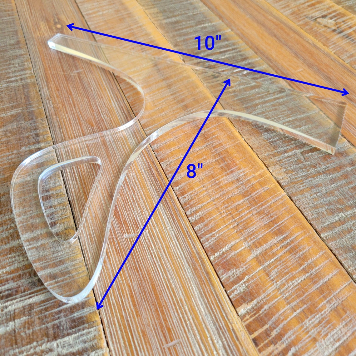 Modern Charcuterie Board Handle Template Laser Cut Template | Etsy