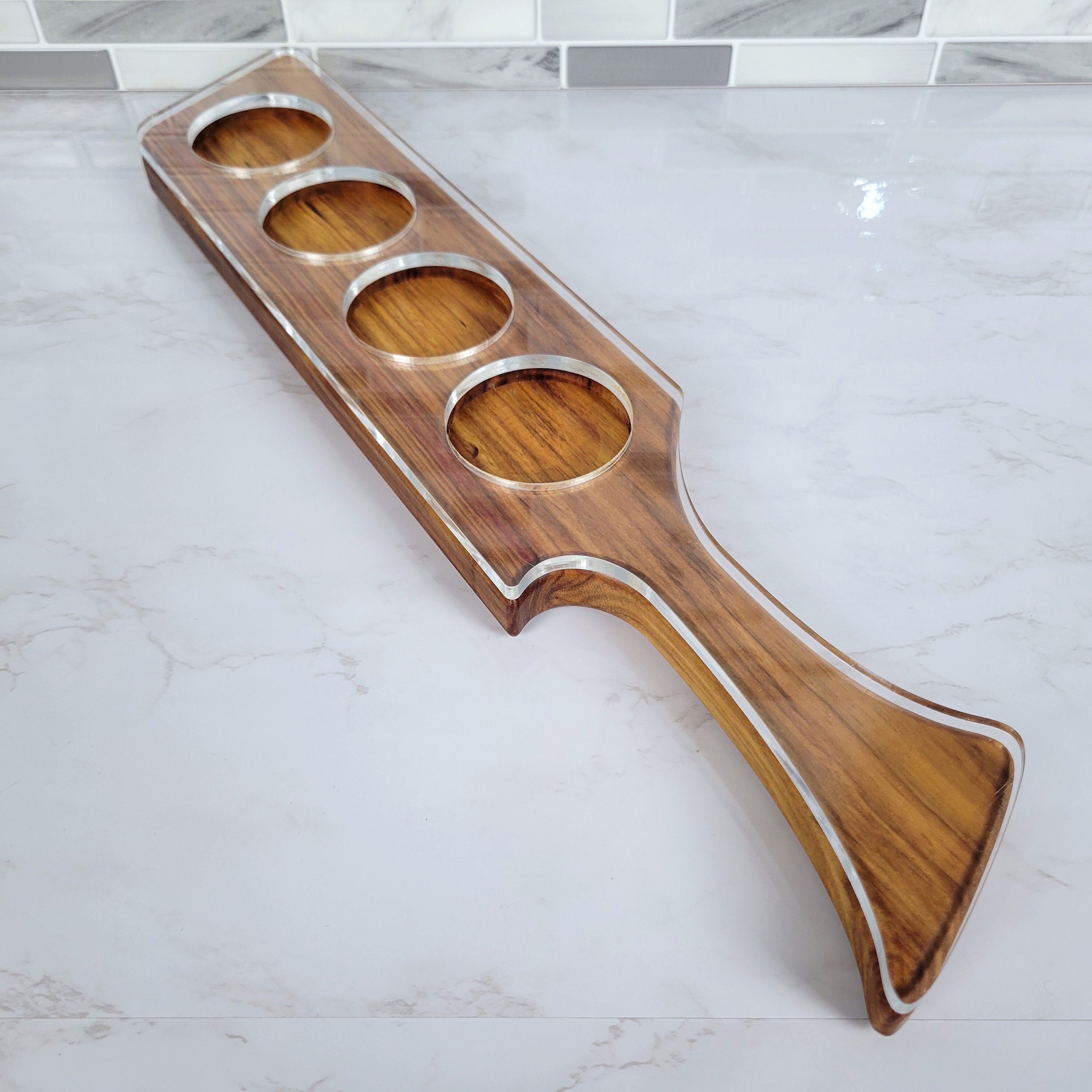 Modern Beer Flight Template | Laser Cut Acrylic | Woodworking Router ...