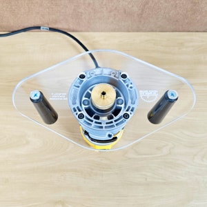 Dewalt Router Base Plate: Dual Grip, Guide Bushing Compatible - Etsy