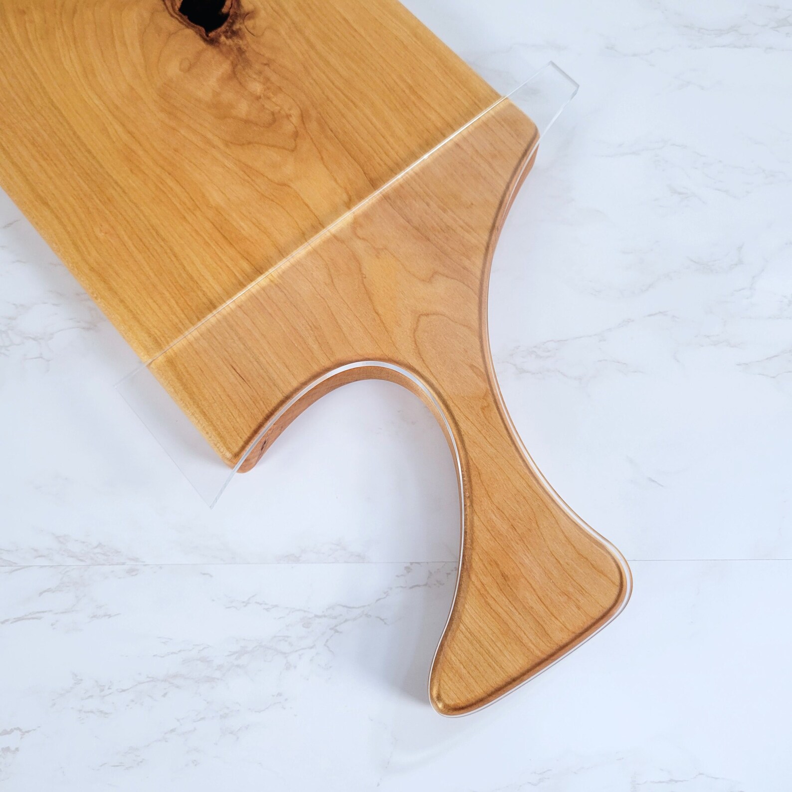 Skinny Modern Charcuterie Board Handle Template Laser Cut - Etsy