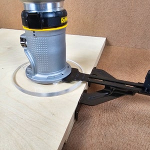 Dewalt Router Base Plate: Clear Acrylic, Guide Bushing Compatible - Etsy