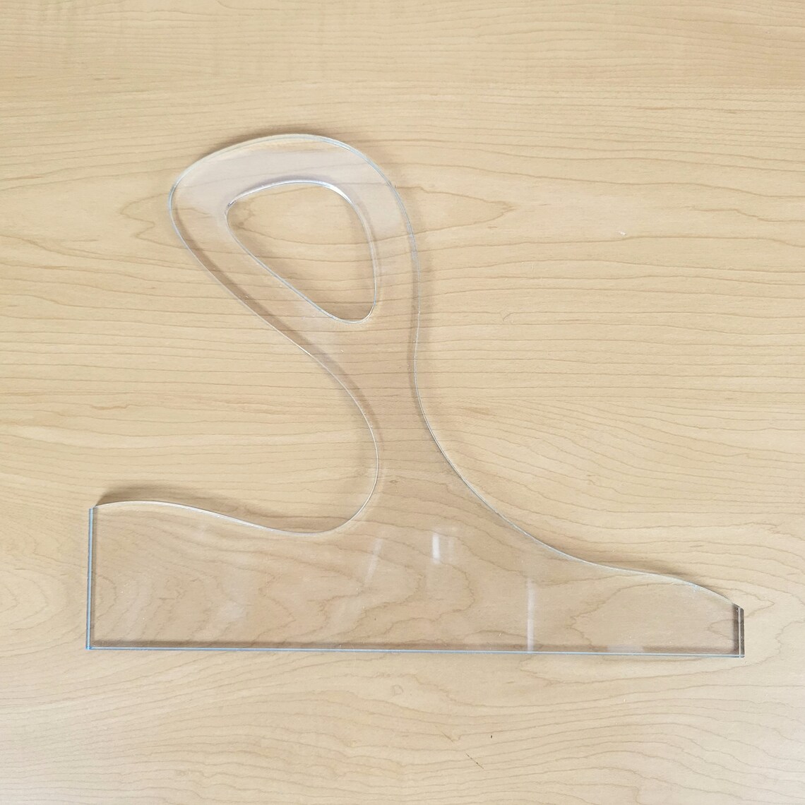 Curvy Charcuterie Board Handle Template Laser Cut Acrylic | Etsy