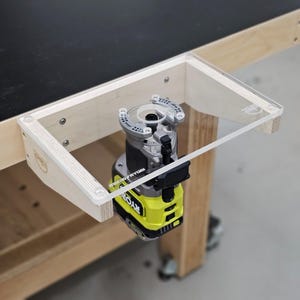 Trim Router Table for Popular Compact Routers: Fits Dewalt, Bosch ...