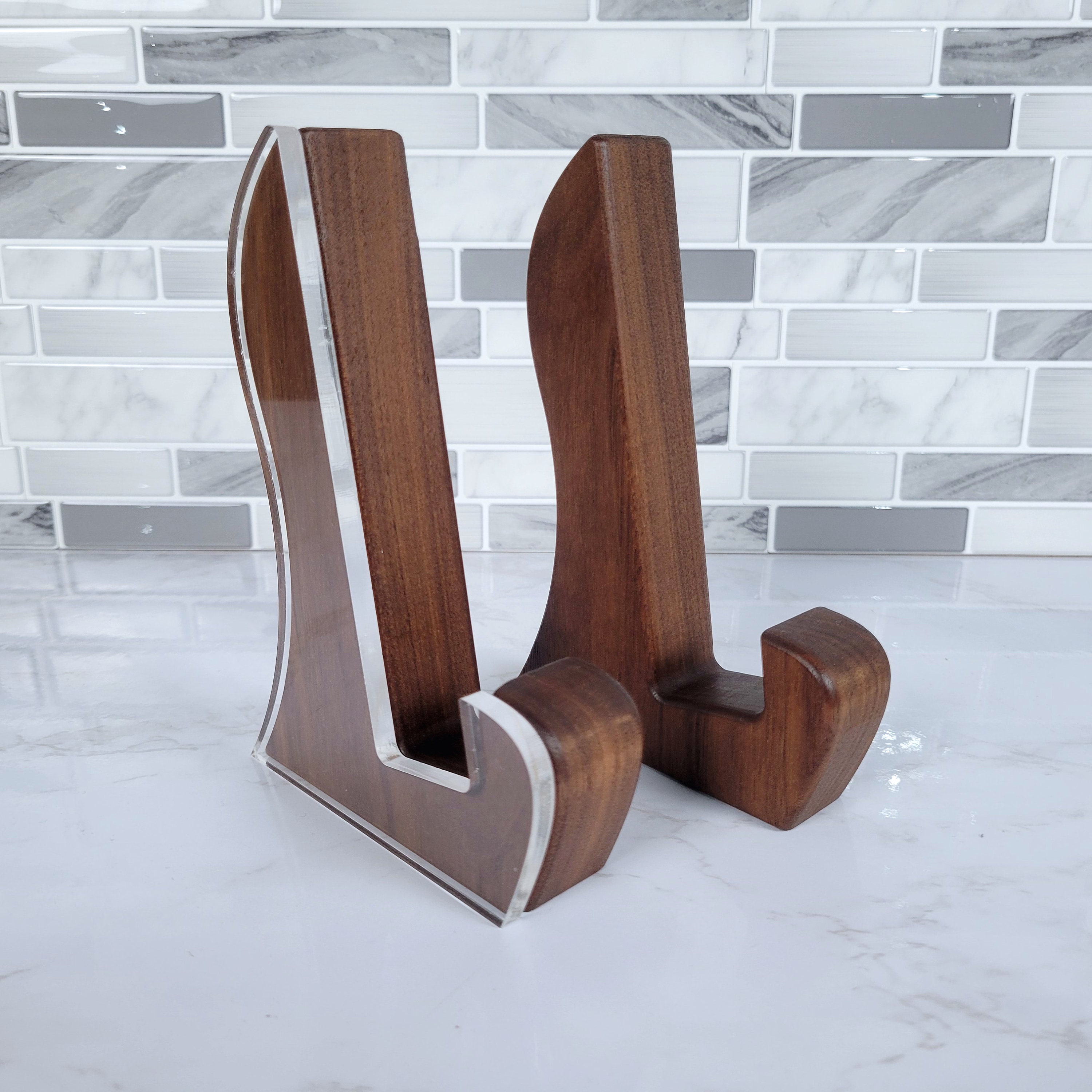 Pointed Back Cutting Board Stand Template Set | Laser Cut Cast Acrylic ...