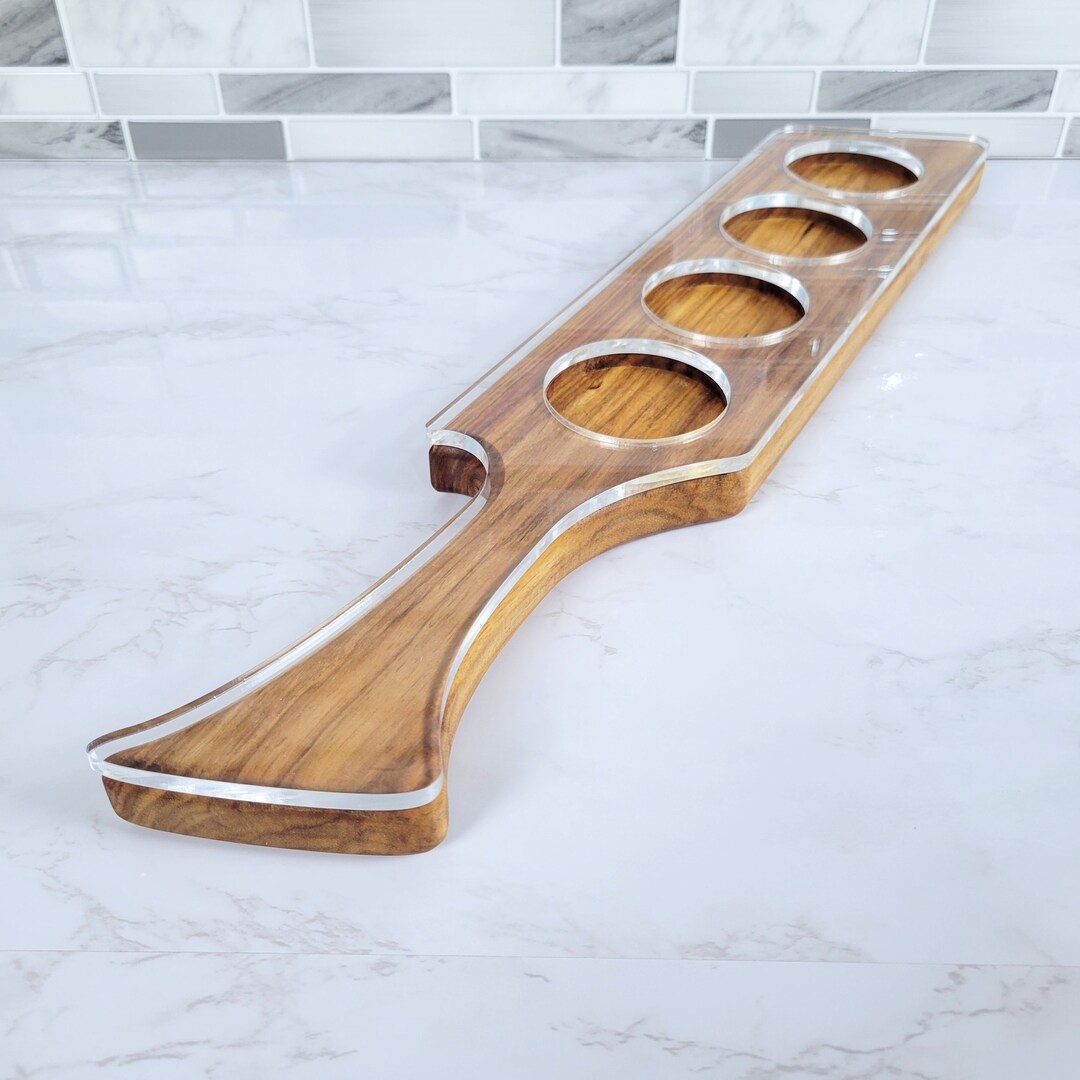 Modern Beer Flight Template | Laser Cut Acrylic | Woodworking Router ...
