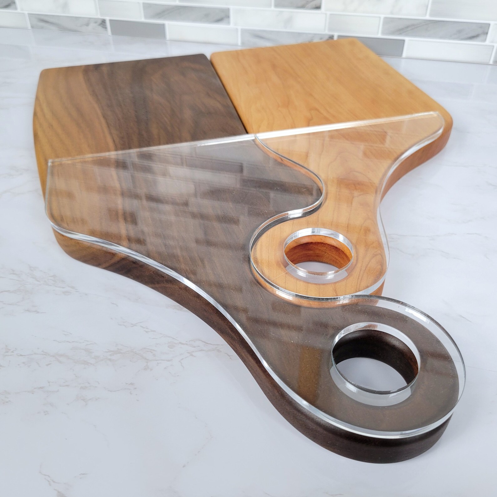 Nesting Charcuterie Board Handle Template Set | Laser Cut Acrylic ...