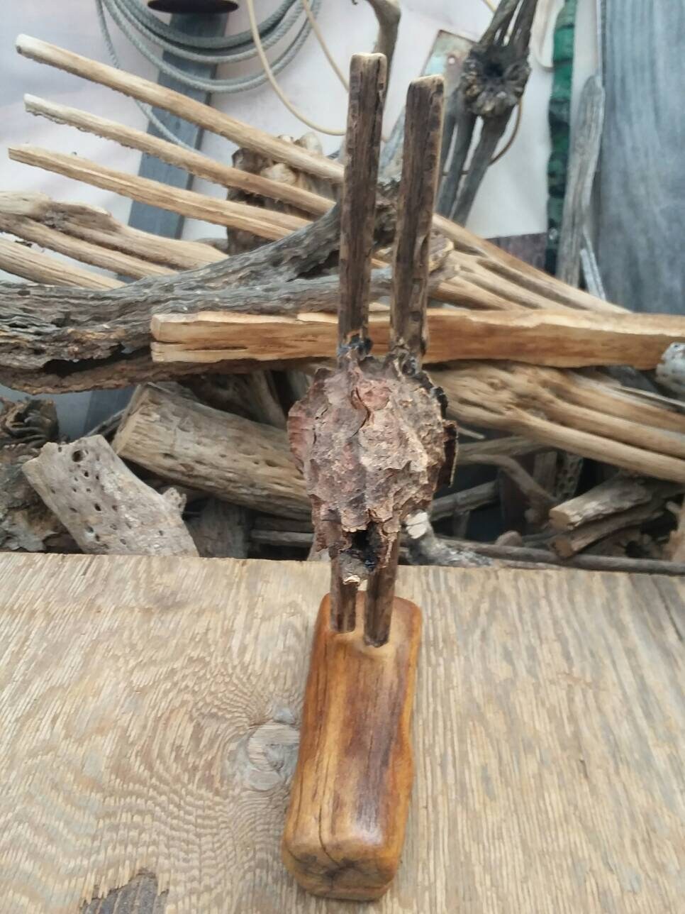 Neat saguaro cactus wood boot. | Etsy