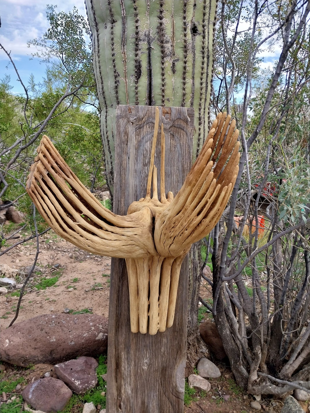 Saguaro Cactus Wood Wall Hanging, - Etsy