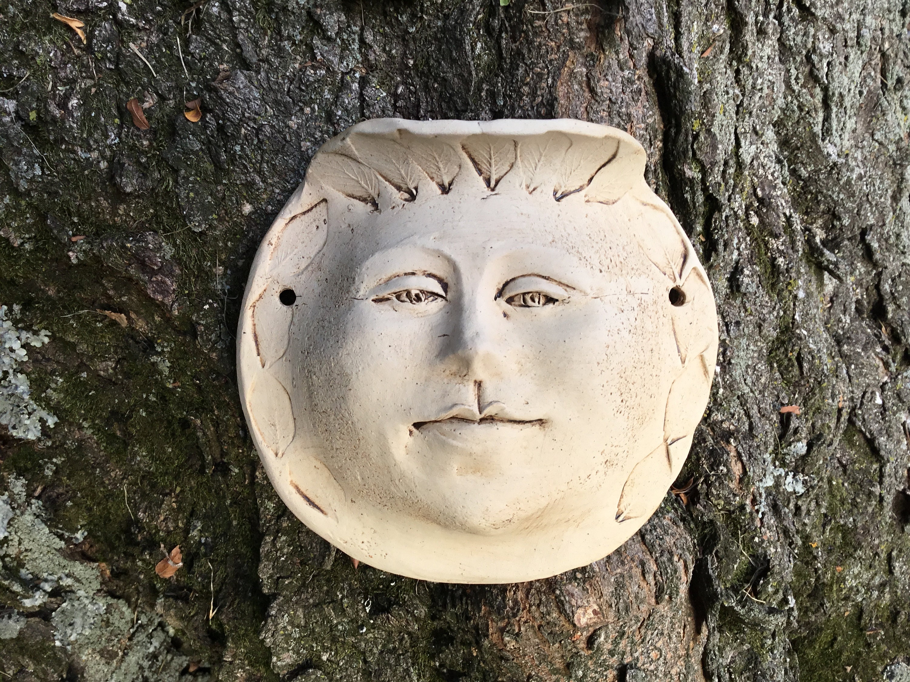 Pottery Wall Face Mask Wall Pocket Wall Sconce Ceramic Wall - Etsy