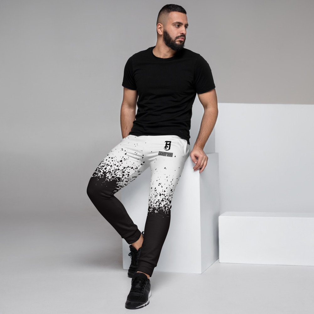 Men's Joggers | Black Wolf Joggers | Workout Pants | Men's Joggers ...