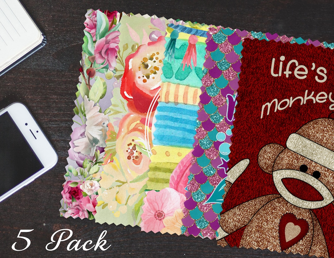 Cute Lens Cloth Pack | Girly Lens Cloths | Eyeglass Cloth | Tech Gadget ...