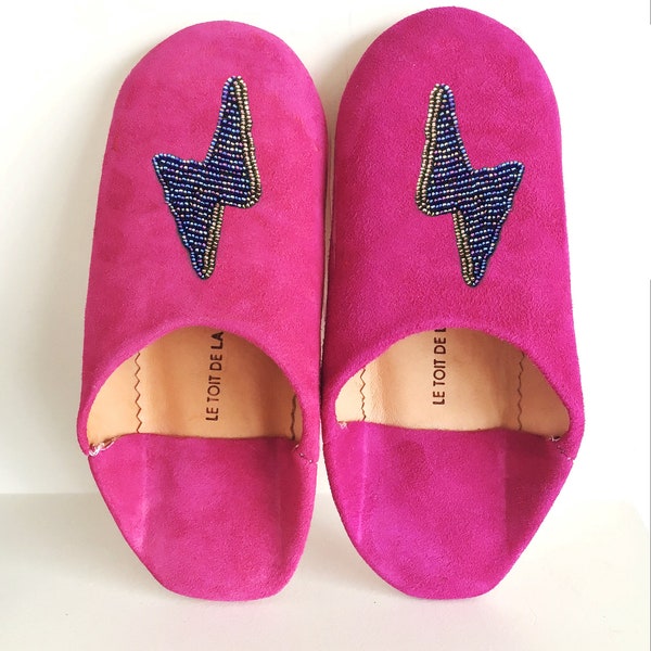 Embroidered Slippers - Etsy