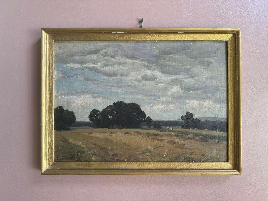 Josef Willroider austria, 1838-1915 Oil on Board Original Antique ...