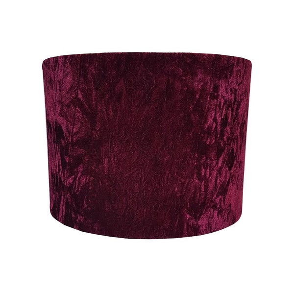 Burgundy Lamp Shade - Etsy