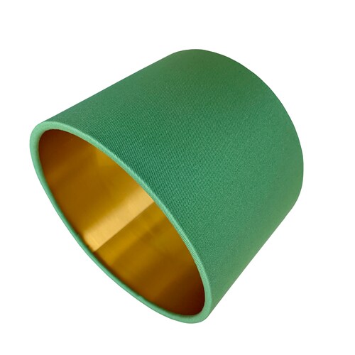 Sax Teal Gold Drum Lampshade-lamp Shade Lampshade-custom - Etsy