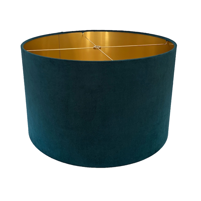Velvet Drum Shade - Etsy
