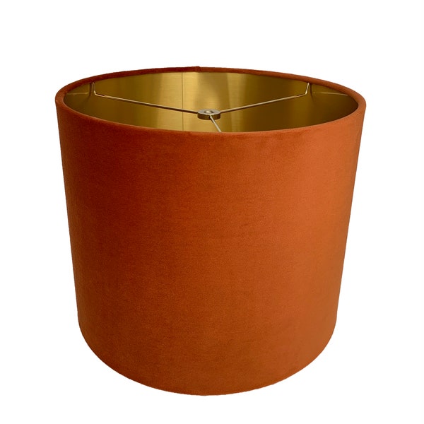 Orange Lamp Shade - Etsy