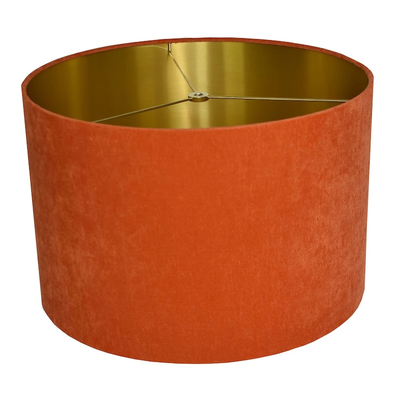 Orange Lamp Shade - Etsy
