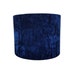 Royal Blue Velvet Drum Lampshade-velvet Lamp Shade Lampshade-custom ...