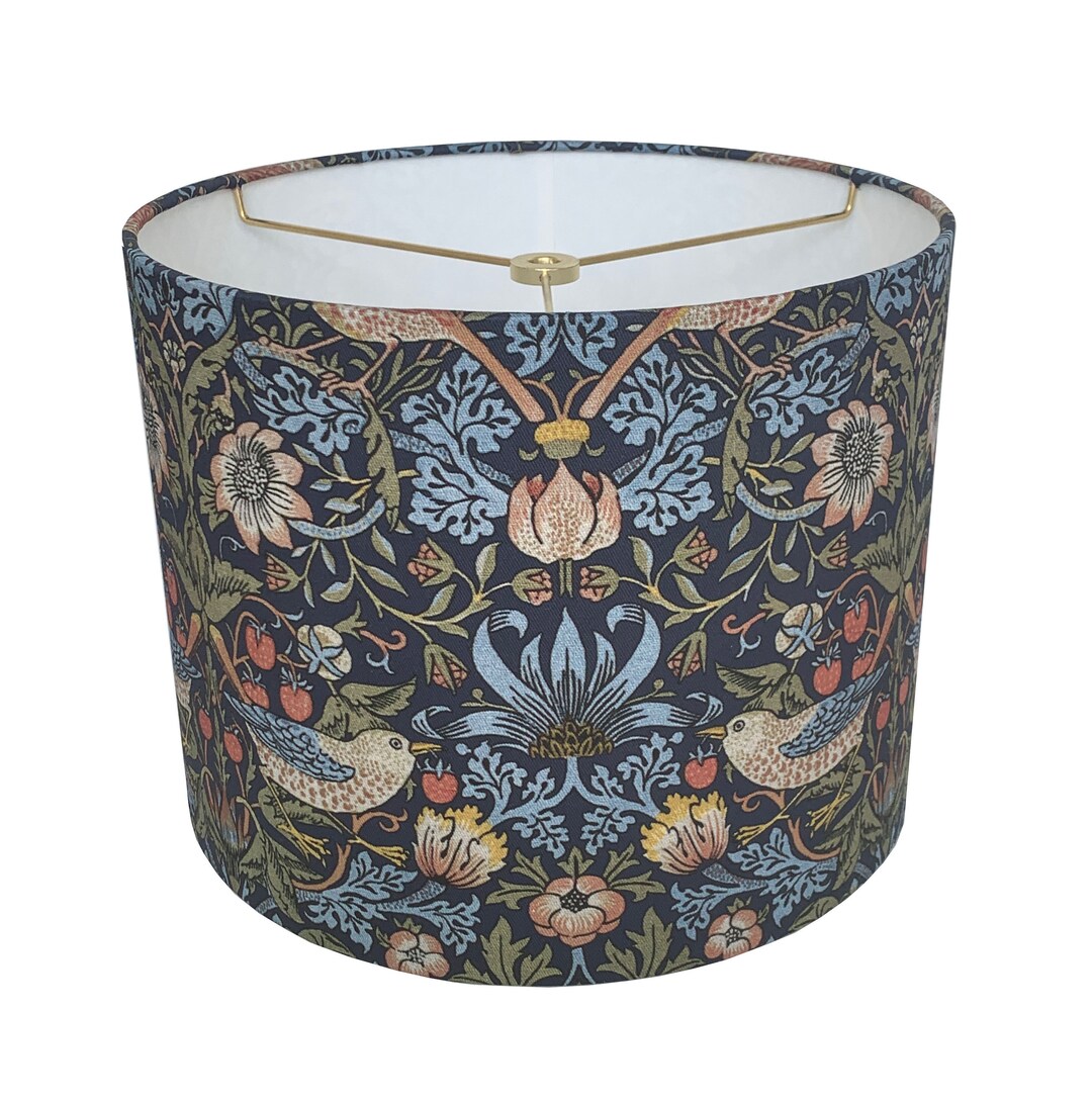 William Morris Strawberry Thief Lampshade -made To-order-home Decor ...