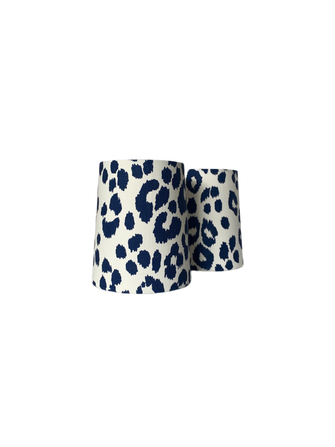 Sold Individually Indigo Custom Sconce Shade-leopard Chandelier Shade ...