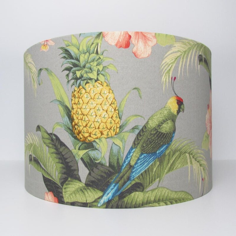 Print Drum Lamp Shade - Etsy