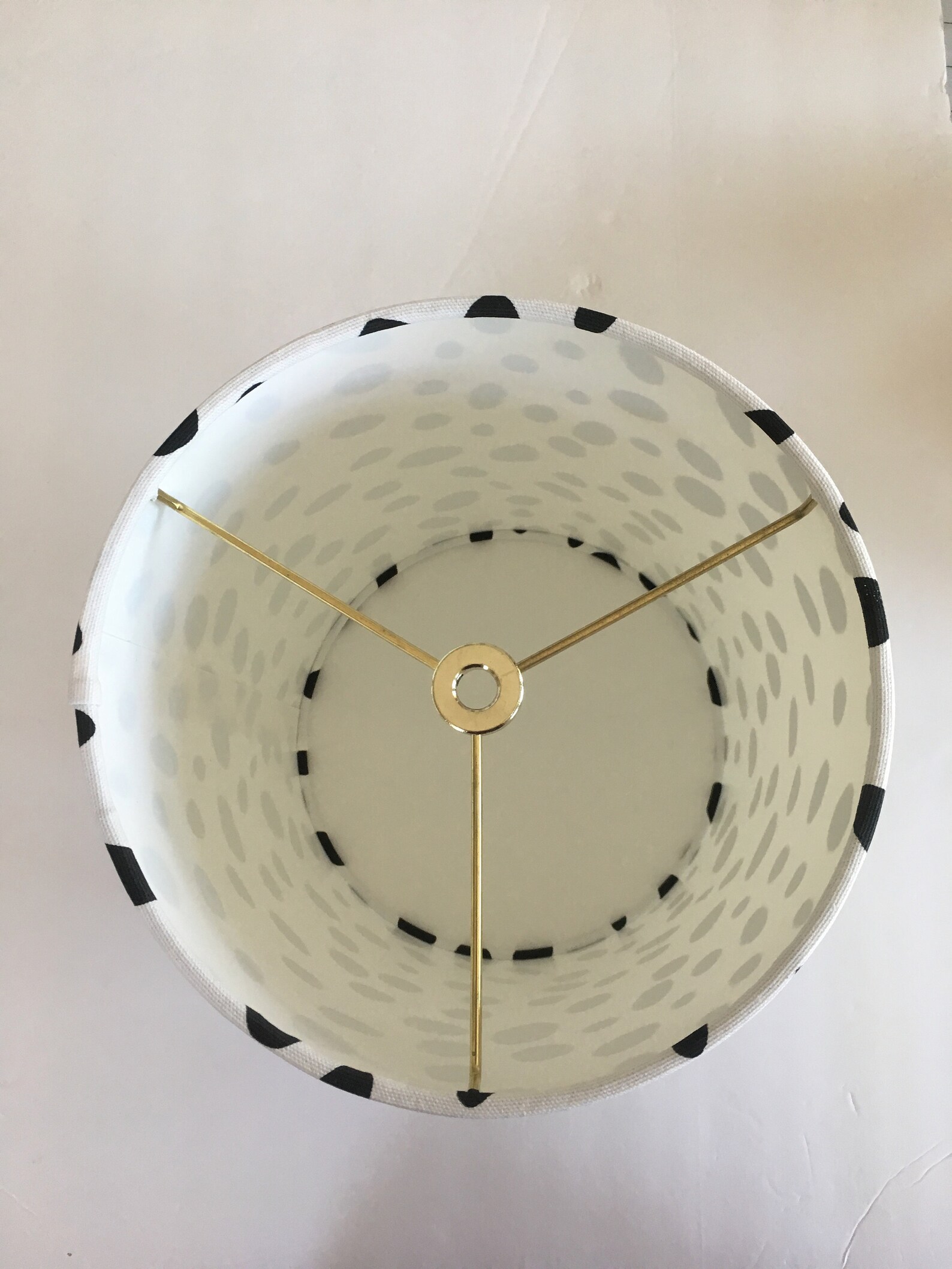 Blue Drum Lampshade-patterned Lamp Shade- Lampshade-custom Made-to ...