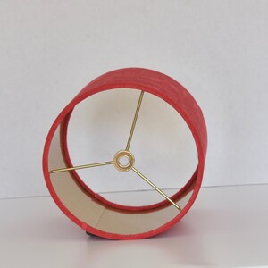 Red Velvet Drum Lampshade-gold Red Velvet Lamp Shade Lampshade-custom ...