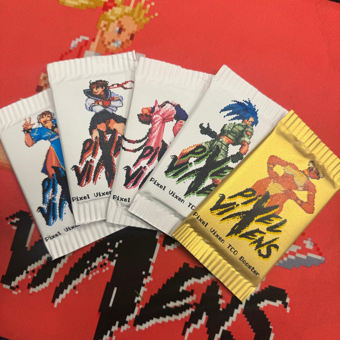 Pixel Vixens Booster Pack - Etsy