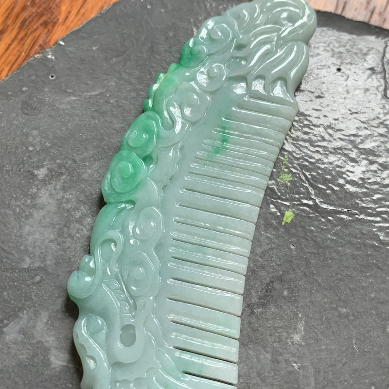 Jade Comb - Etsy