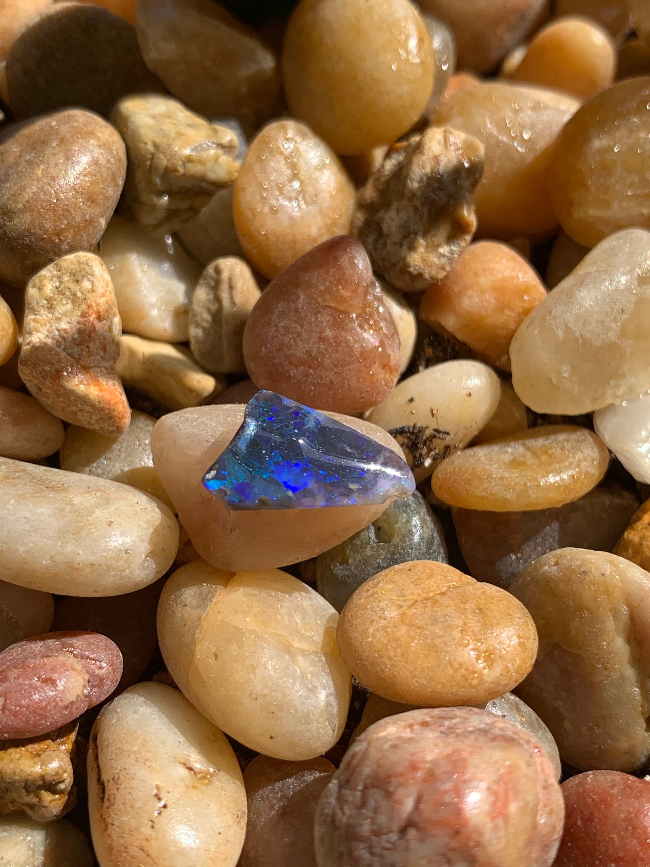 Australian Lightning Ridge Black Opal Nugget 1.5 CT - Etsy