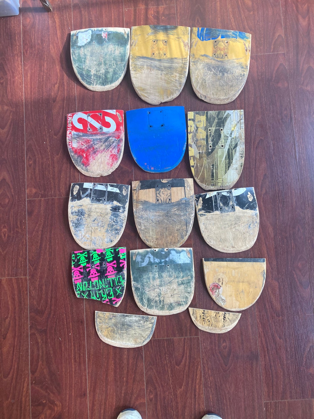 Skateboard Nose and Tail Pieces (14 Pack) - Etsy