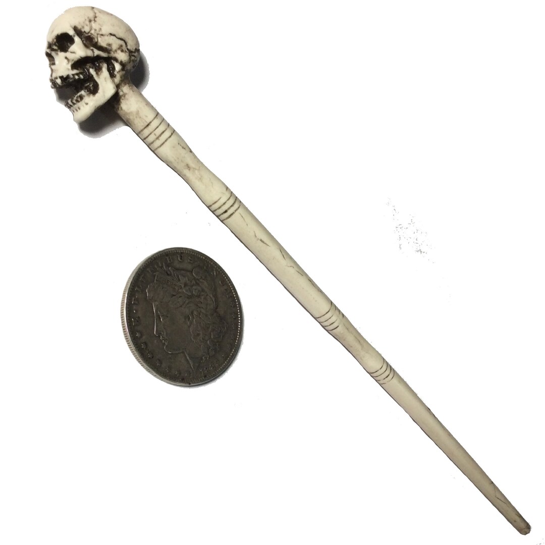 Screemin Skull Hair Stick Chopsticks Goth Punk - Etsy