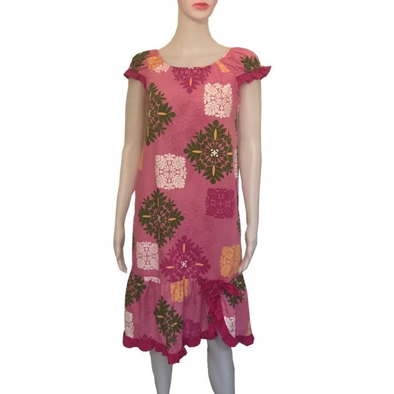 vintage 1960s hawaiian floral - Gem