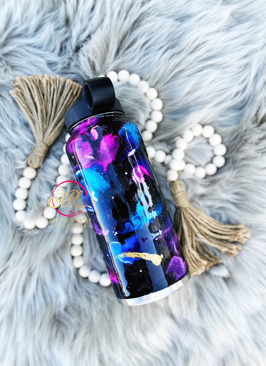Alcohol Ink Galaxy Glitter Tumbler Galaxy Tumbler Nebula - Etsy