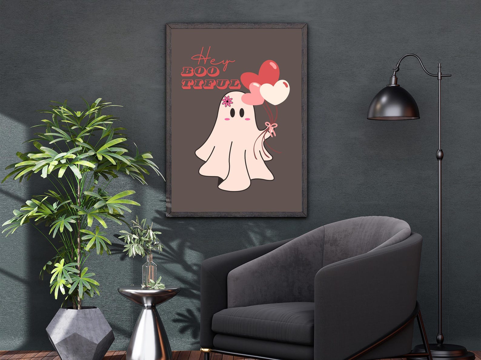 Halloween Printable Wall Art, Halloween Party, Spooky Home Decor, Cute ...