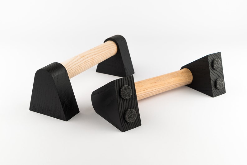 Mini wooden Parallettes for yoga gymnastics calisthenics & | Etsy