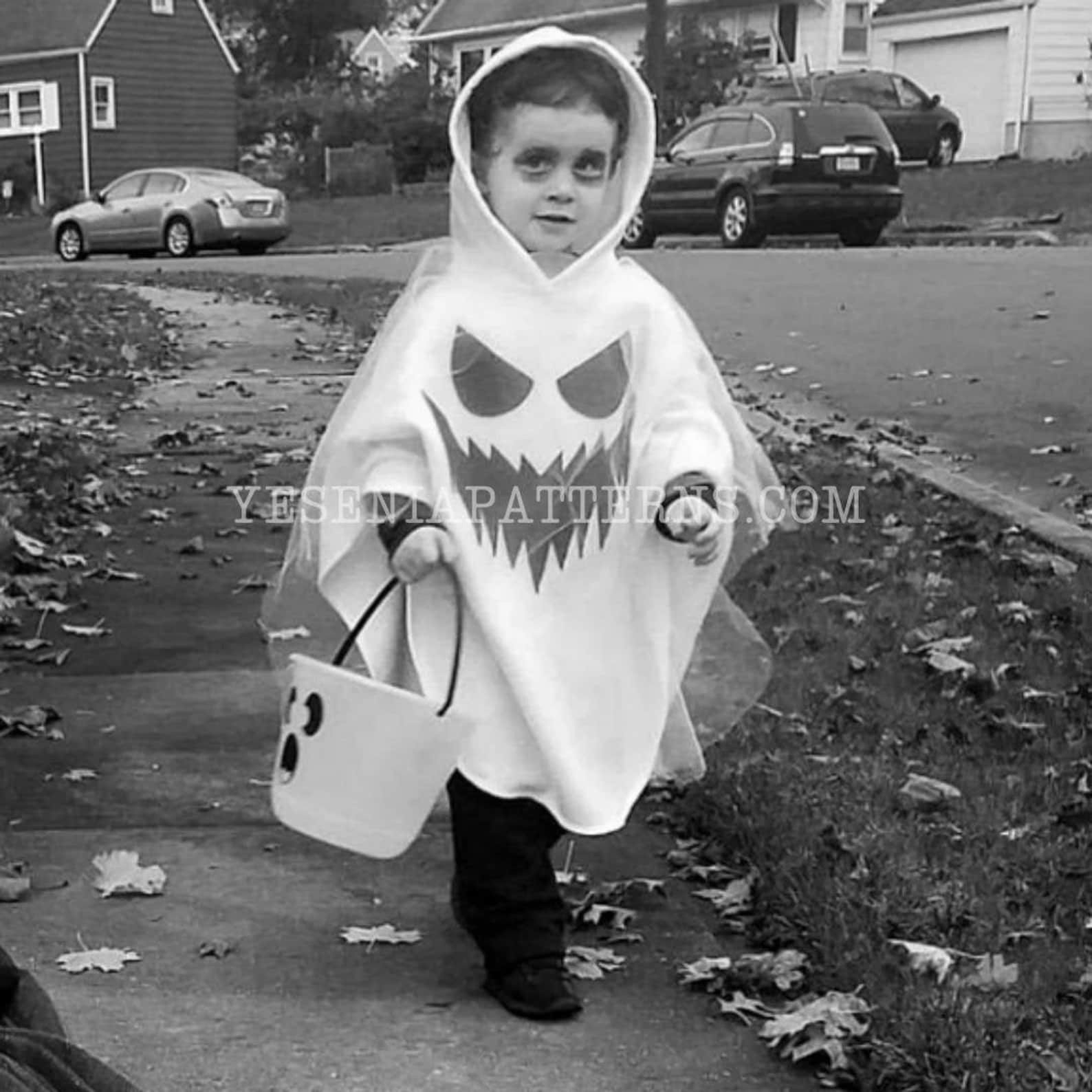 Spooky Floating Ghost Poncho Cape Costume Toddler - Etsy