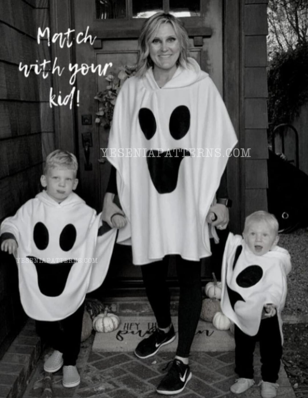 Happy Floating Adult Ghost Poncho - Halloween Costume - Halloween ...