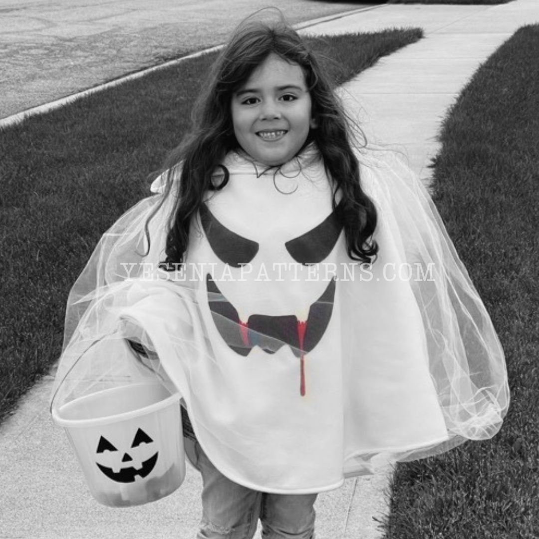 Spooky Bloody Floating Ghost Poncho Cape Costume Toddler Halloween - Etsy